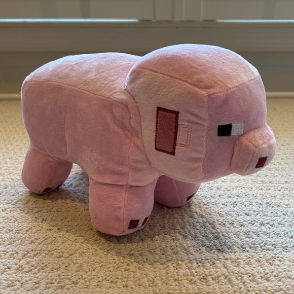 Toys | Minecraft Pig Stuffed Animal | Poshmark